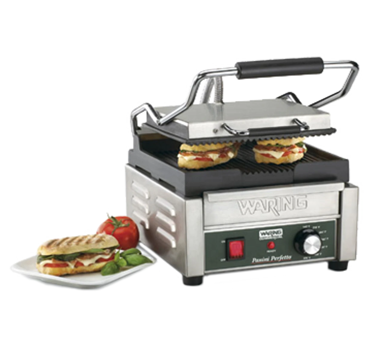 Waring - Compact Italian-Style Panini Grill - WPG150TB