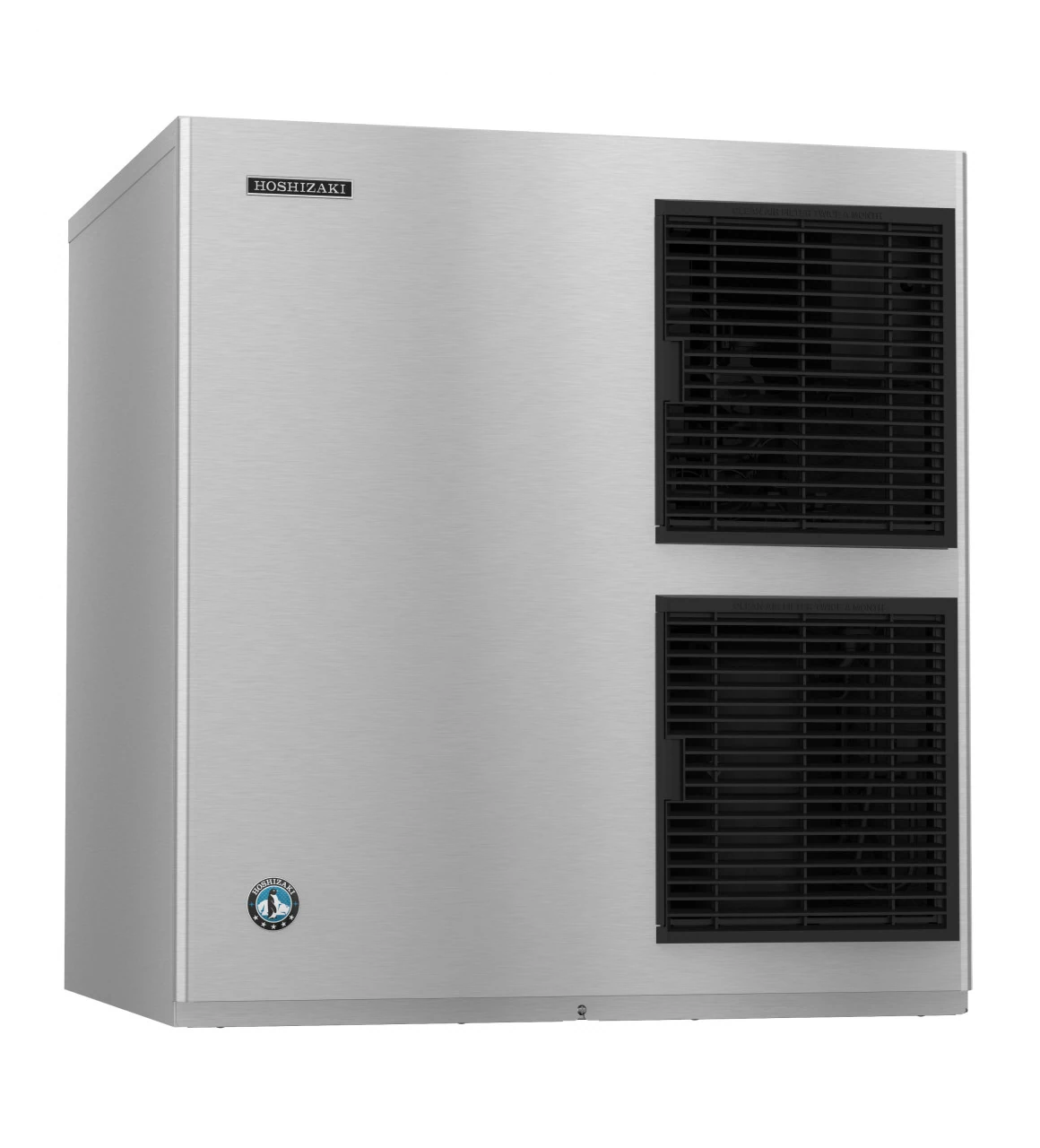 Hoshizaki - 30" Air Cooled Crescent Cube Ice Machine, 905 lbs/Day - KM ...
