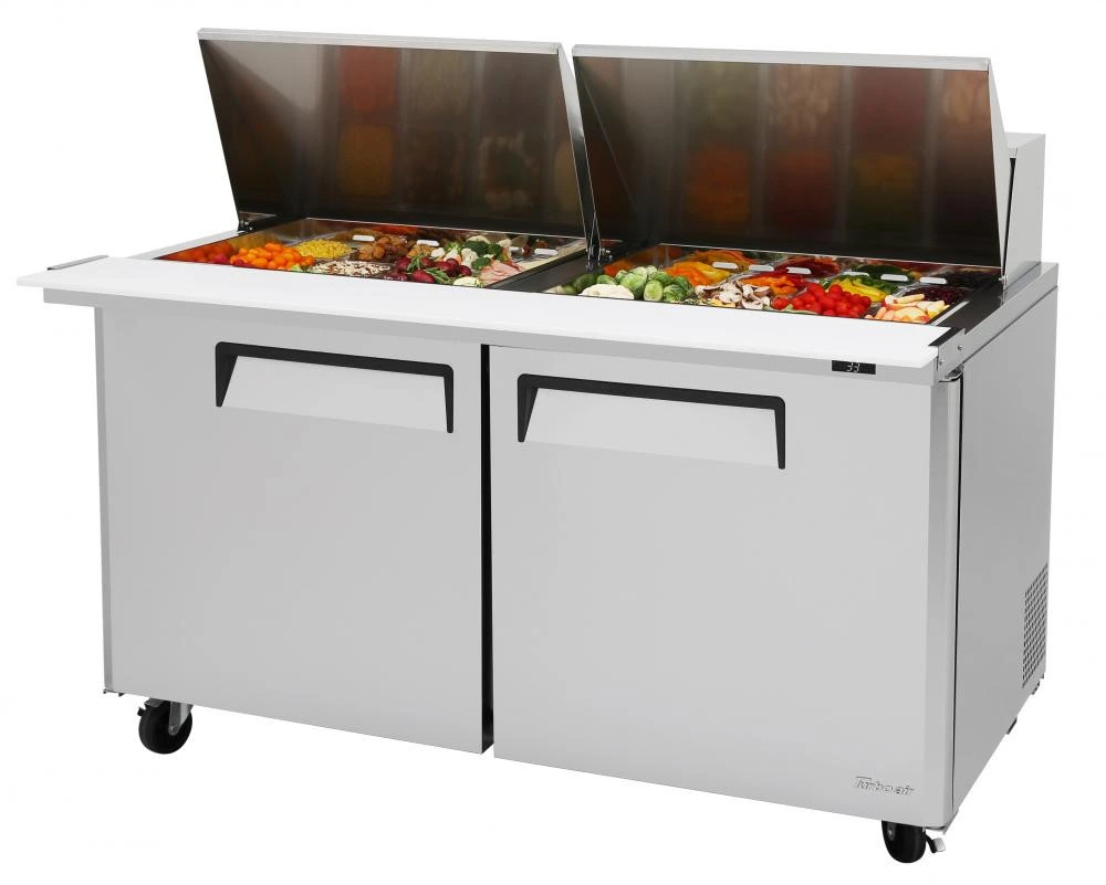 Turbo Air MST-60-24-N M3 Series 60" 2 Door Mega Top Stainless Steel ...